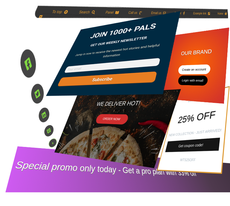 MaxBoxy: WordPress Floating Content Box + Panel Injection